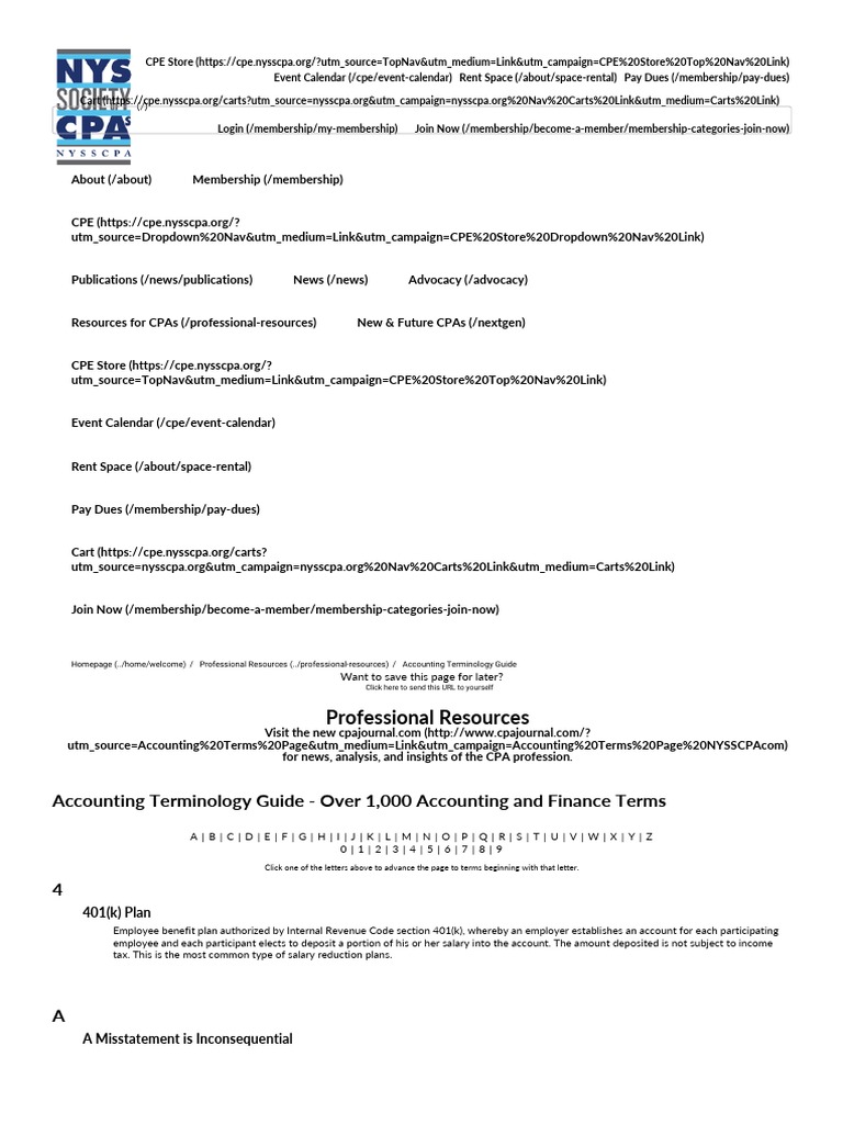 Accounting Terminology Guide - Over 1,000 Accounting and Finance Terms ...