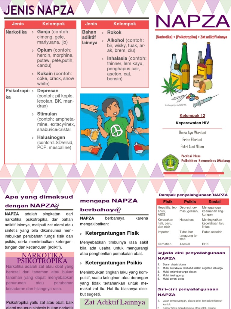 Leaflet Napza Fix | PDF