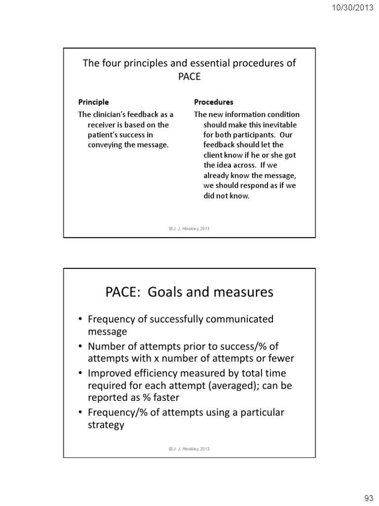 PACE | PDF | Aphasia | Memory