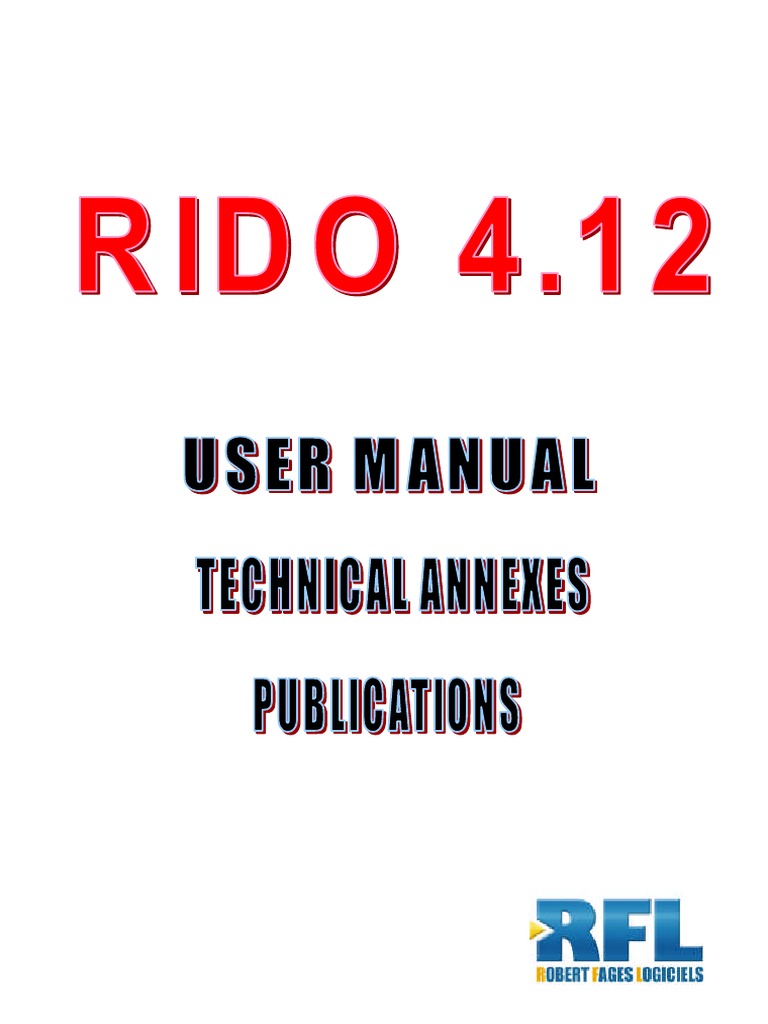 RIDO | PDF | Mécanique des sols | Logiciel