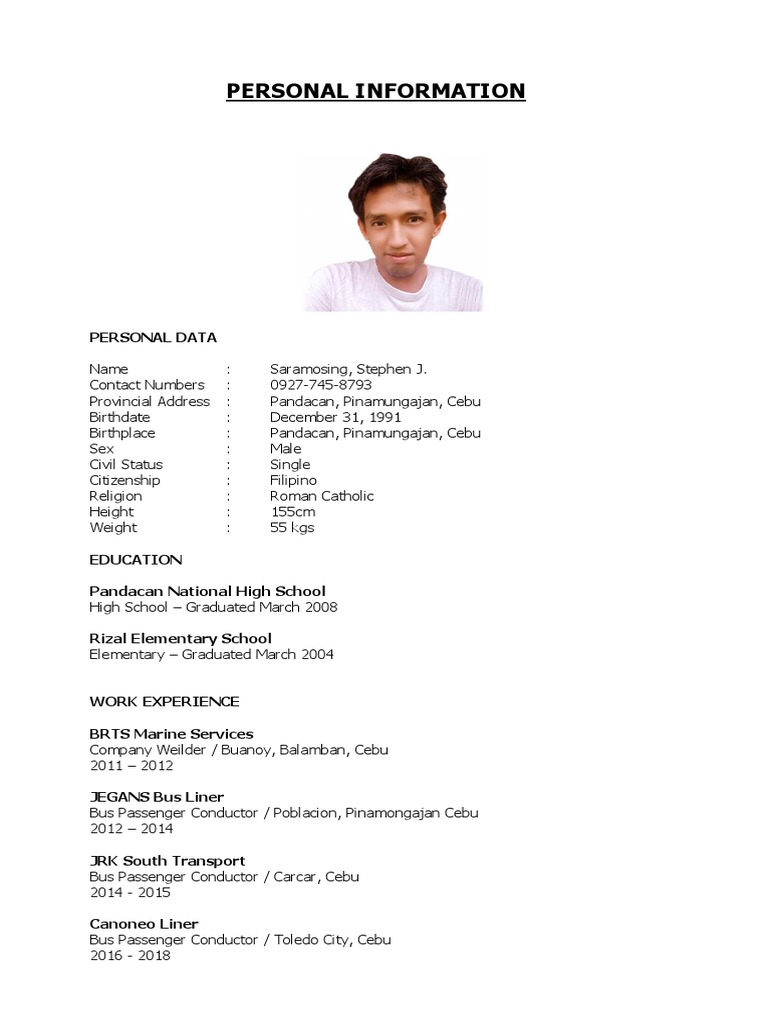 STEPHEN Resume | PDF