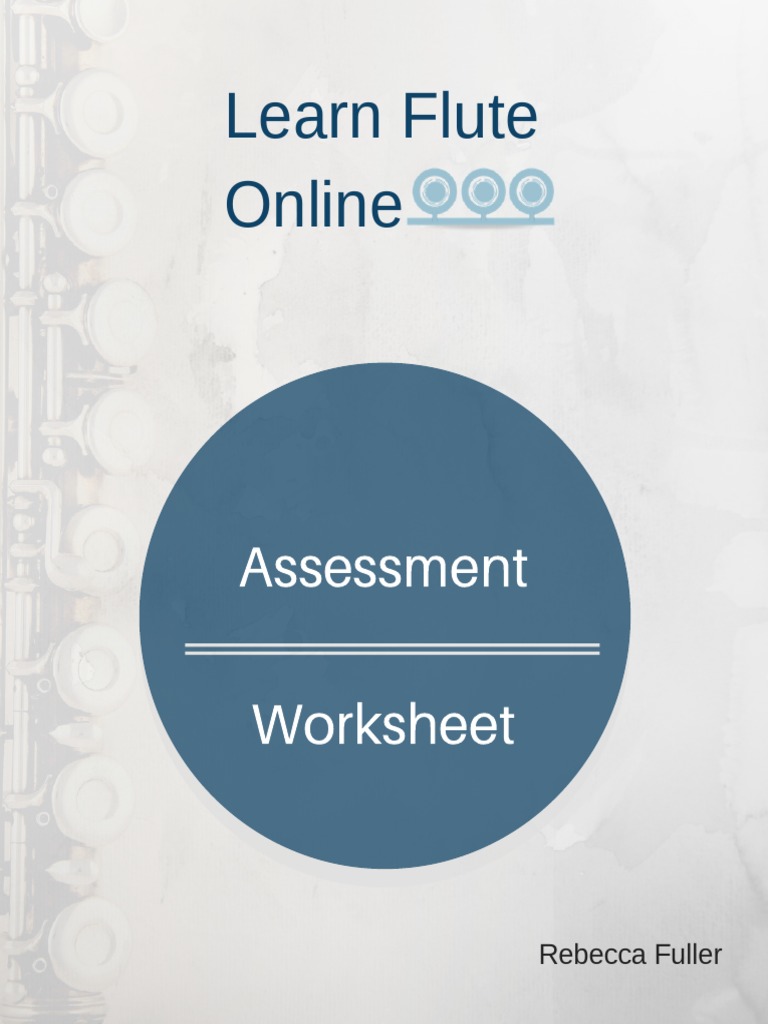 Learn Flute Online: Assessment Worksheet | PDF