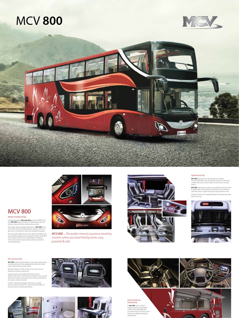 MCV 800 Brochure 2018 LR For Web | PDF | Suspension (Vehicle) | Axle