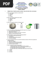 Grade 4 Science TEST With TOS | PDF | Plants | Seed