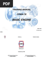 Training Manual CFM56-5B: Basic Engine | PDF | Turbine | Propulsion