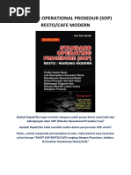 Ebook Contoh SOP Restoran SOP Kafe SOp Coffee Shop PDF | PDF | Karier & Perkembangan
