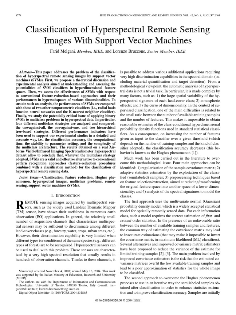 Paper 8 PDF | PDF | Statistical Classification | Mathematical Optimization