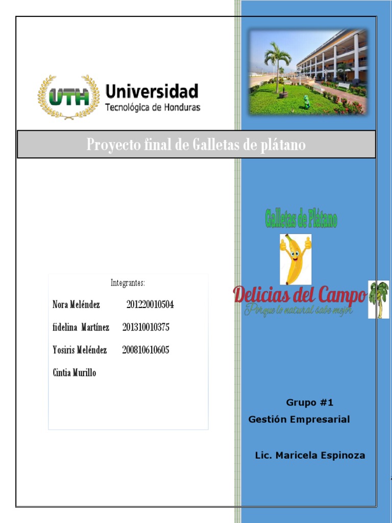 Proyecto Final Gestion Emp, de Galletas de Platano | PDF | Gestión de recursos humanos | Calidad ...