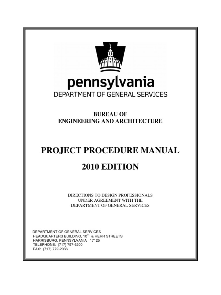 Sample ProcedureManual | PDF | Specification (Technical Standard) | Request For Proposal