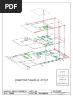Isometric Plumbing Layout | PDF | Plumbing | Hydrology
