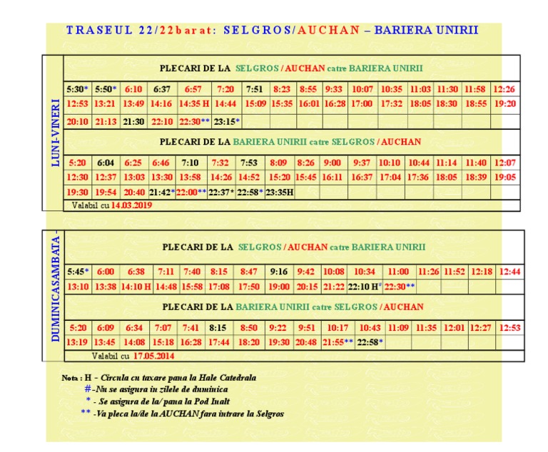 Traseul 22 Ploiesti | PDF