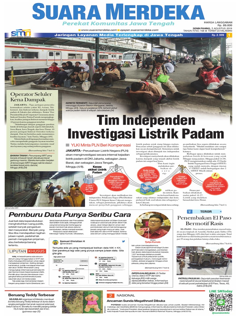 Suara Merdeka 05 Agustus 2019 | PDF