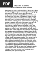 Buod NG Kwento Ni "Apolaki at Mayari" | PDF