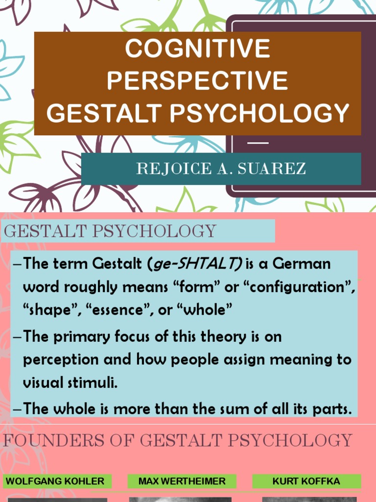 Cognitive Perspective | PDF | Perception | Metaphysics