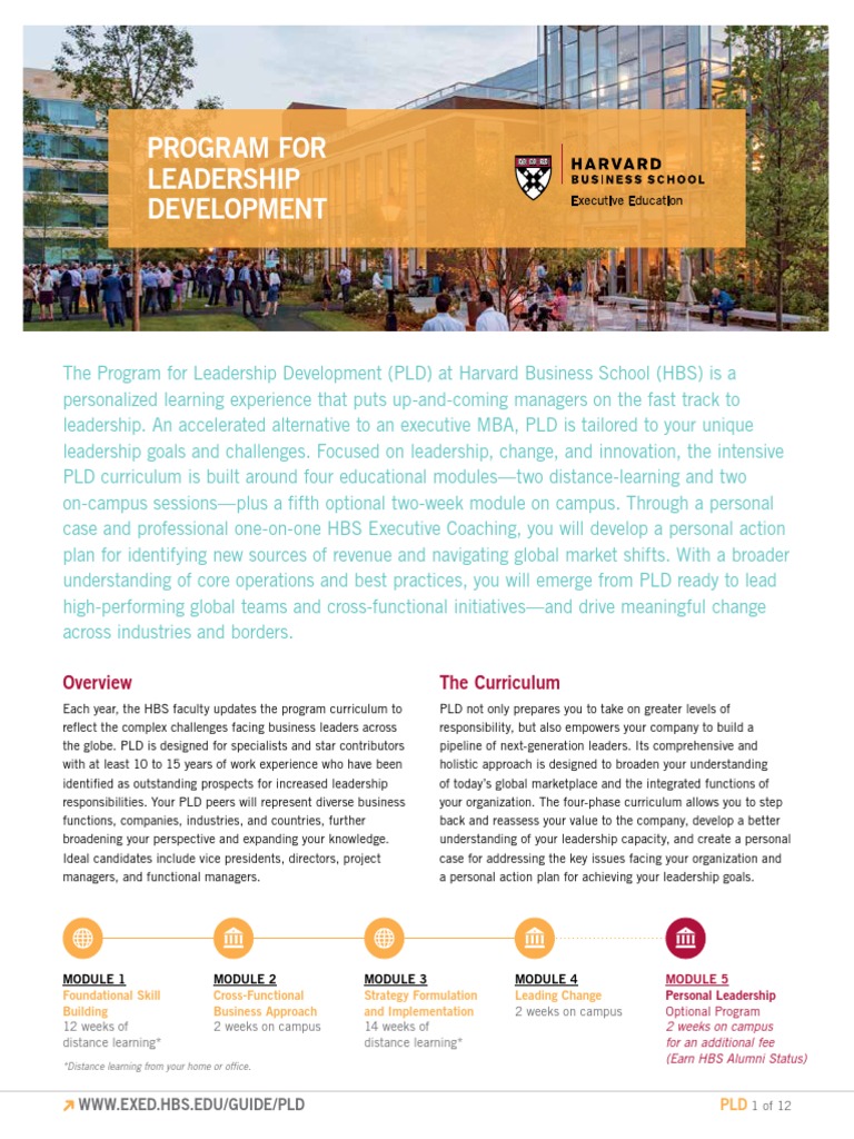 Leadership Development Curriculum | PDF | Strategic Management ...