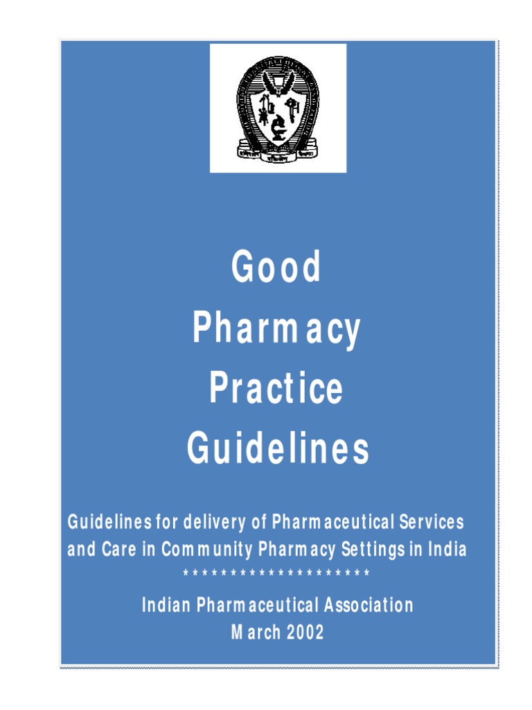 Good Pharmacy Practice | PDF | Pharmacy | Pharmacist