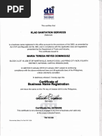 BIR Certificate (Form 2303) | PDF | Taxes | Economies