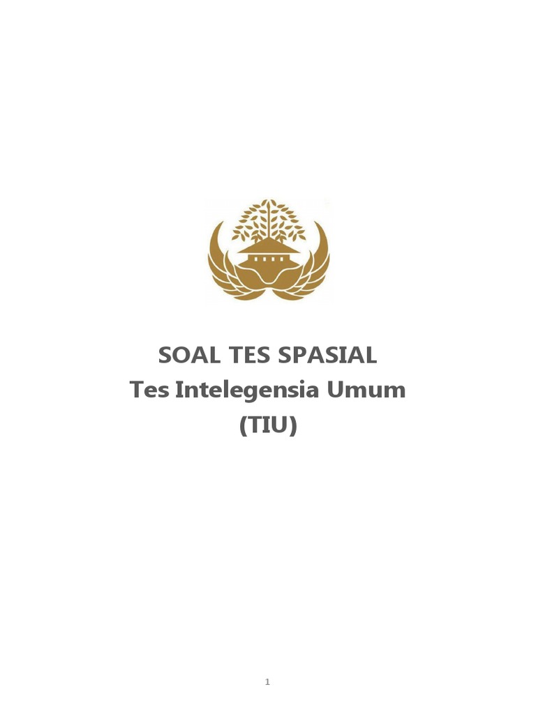 Tes Spasial TIU | PDF