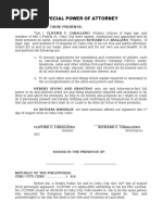 SPA Tax DEc | PDF | Power Of Attorney | Common Law