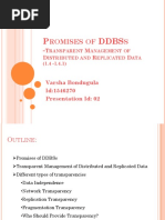 Transparencies in Distributed DBMS | PDF | Databases | Table (Database)
