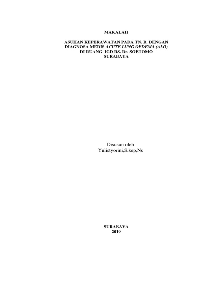 Askep Alo | PDF | Pengembangan Diri | Sains & Matematika