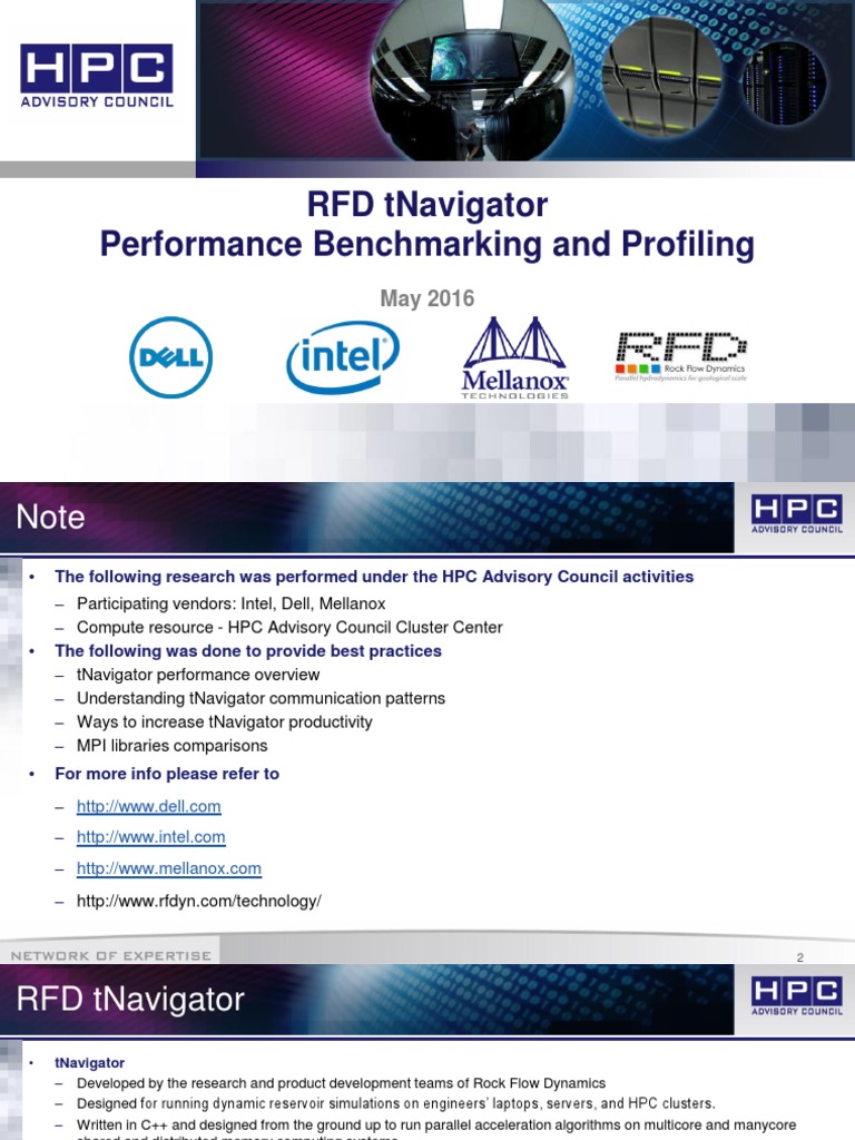 RFD Tnavigator Analysis and Profiling Broadwell PDF | PDF | Message Passing Interface | Multi ...