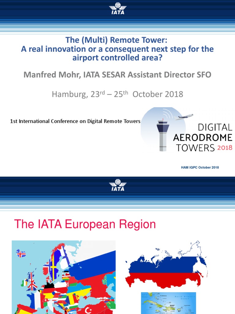 The (Multi) Remote Tower | PDF | Air Traffic Control | Airport