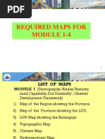 Clup List of Required Maps PDF | PDF | Map | Physical Geography