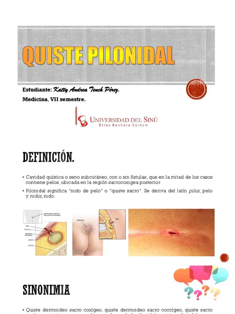 Quiste Pilonidal, Katty Tench. | PDF | Enfermedades y trastornos ...