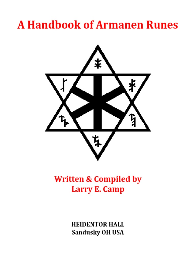 Armanen Runes Larry Camp Primer PDF | PDF | Runes