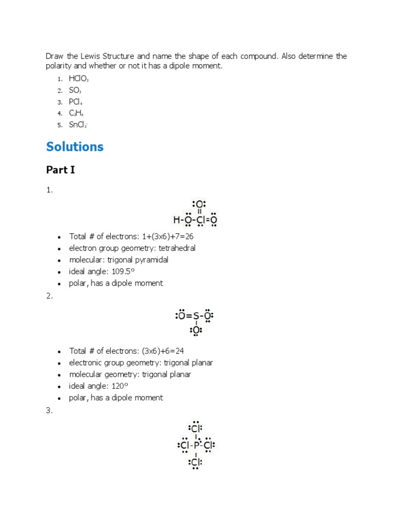 Sncl3 Lewis Structure