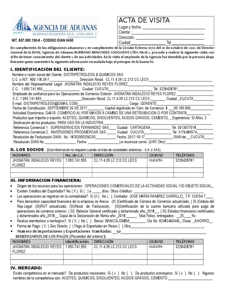 Circular 170 Burbano | PDF | Exportaciones | Contabilidad