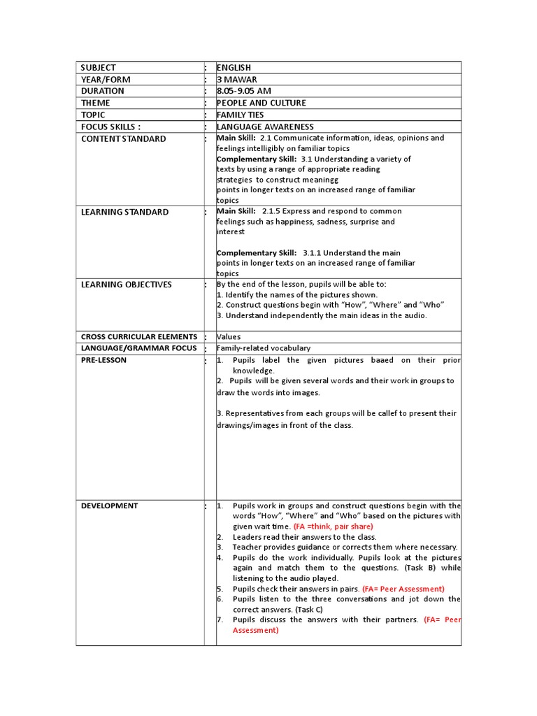 Grammar | PDF | Lesson Plan | Human Communication