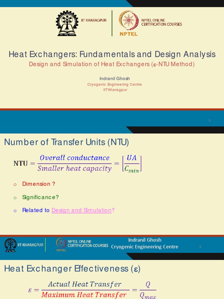 Week 2 - Lec 1 - Design and Simulation (NTU Method) | PDF | Teaching ...