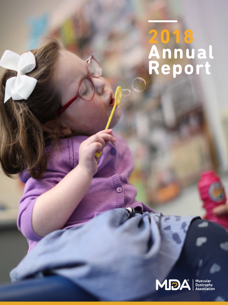 MDA Annual Report 2018 | PDF | Muscular Dystrophy | Health Care