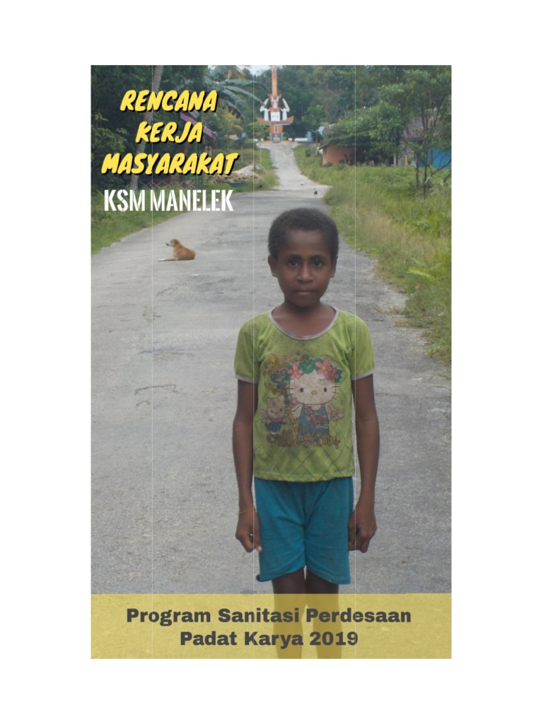 RKM KSM Manelek Sorsel 2019 | PDF | Waste Treatment Technology | Sanitation