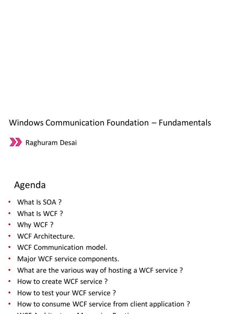 An Introduction to Fundamental Windows Communication Foundation ...