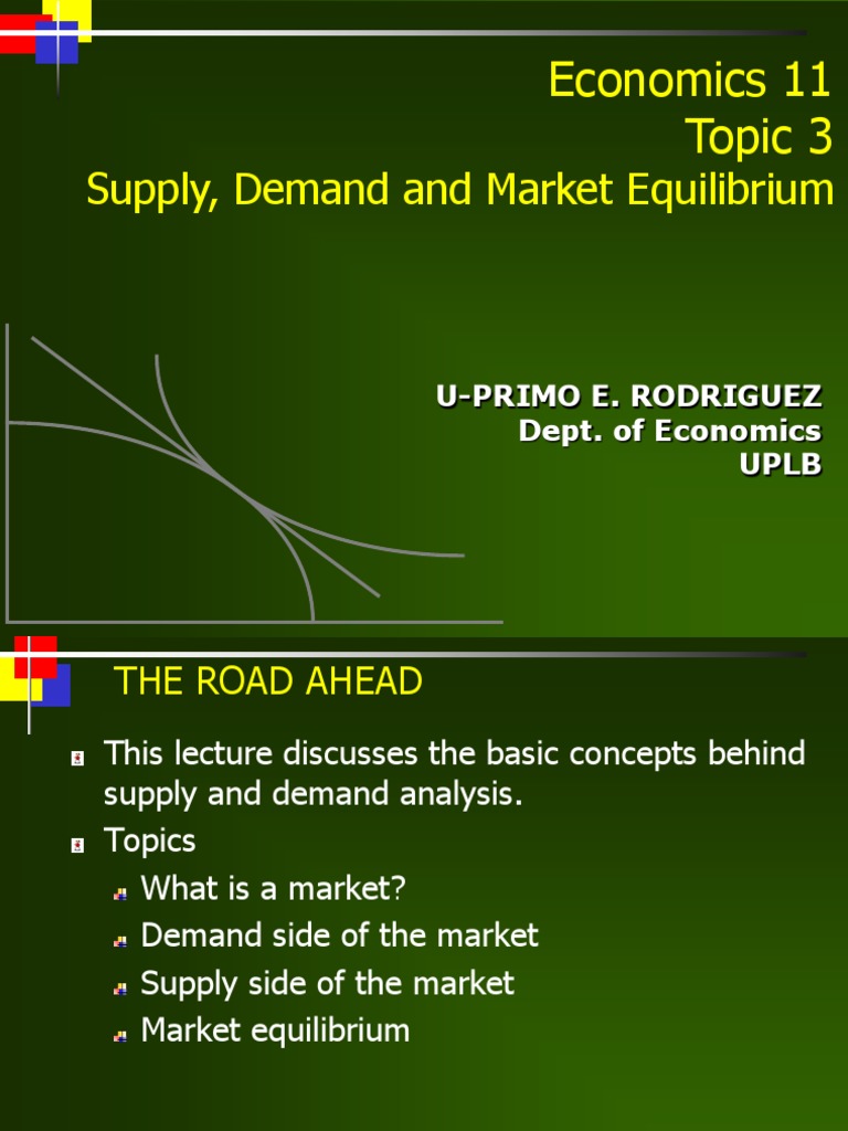 Econ | PDF | Supply And Demand | Economic Equilibrium