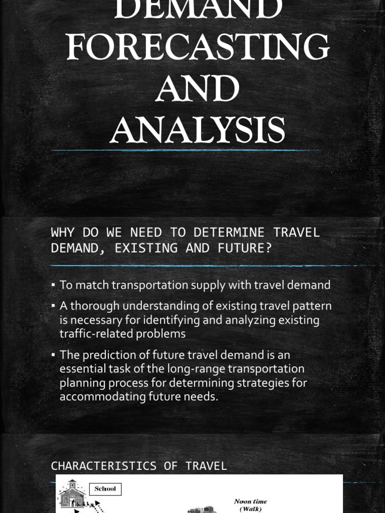 Travel Demand Forecasting Overview | PDF | Transport | Systems Engineering