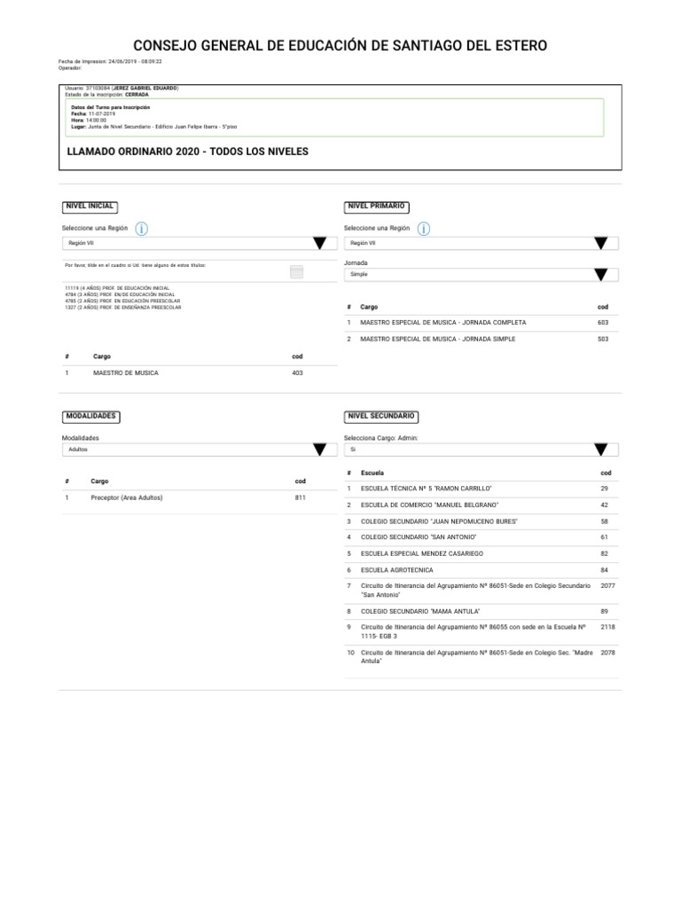 Consejo General de Educacion - Santiago Del Estero | PDF | Educación Secundaria | Desarrollo humano