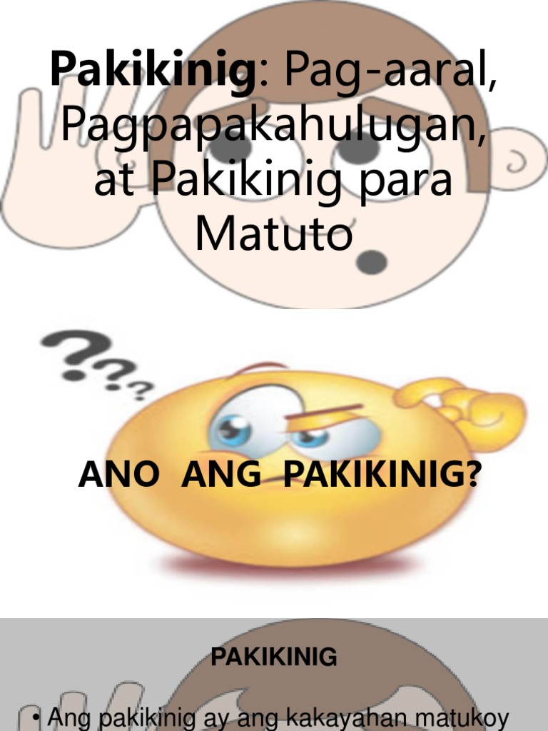 Powerpoint Pakikinig | PDF