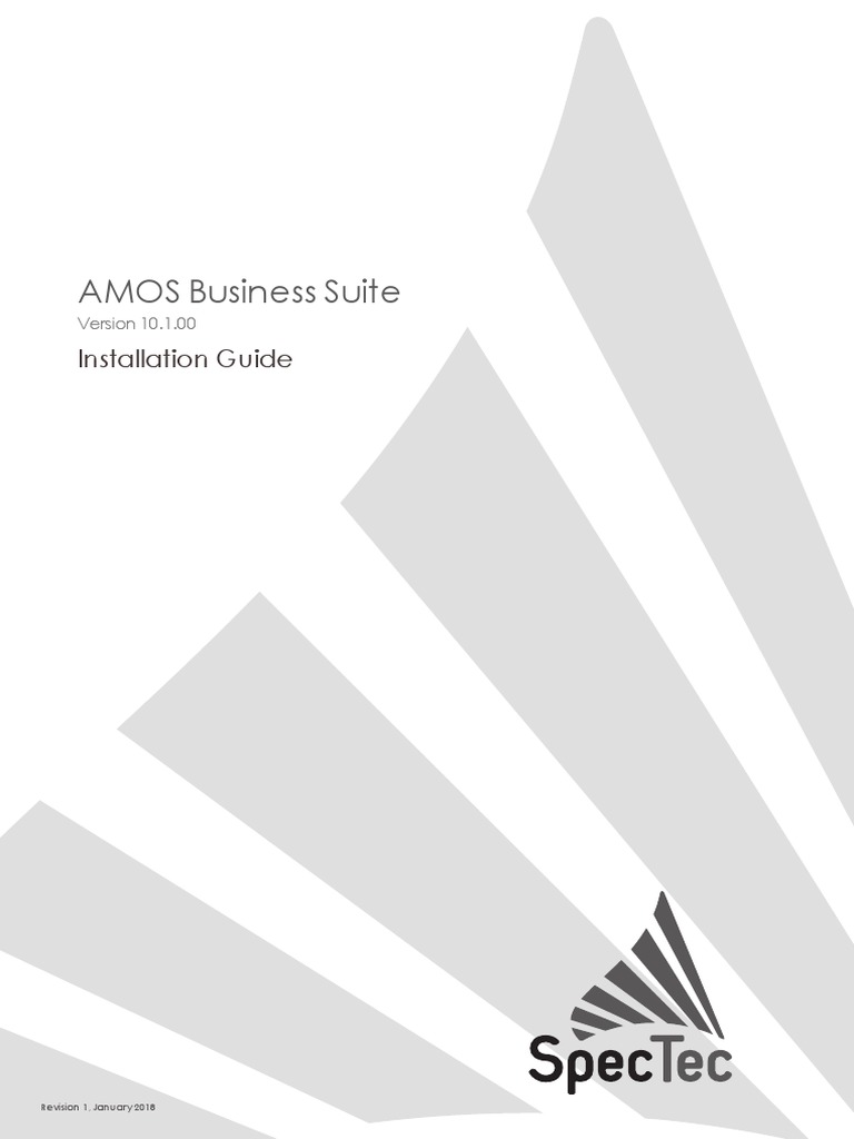 AMOS Business Suite Vrs. 10.1.00 Installation Guide PDF | PDF | Microsoft Sql Server | Oracle ...