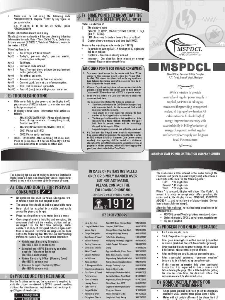 Leaflets PDF | PDF | Voucher