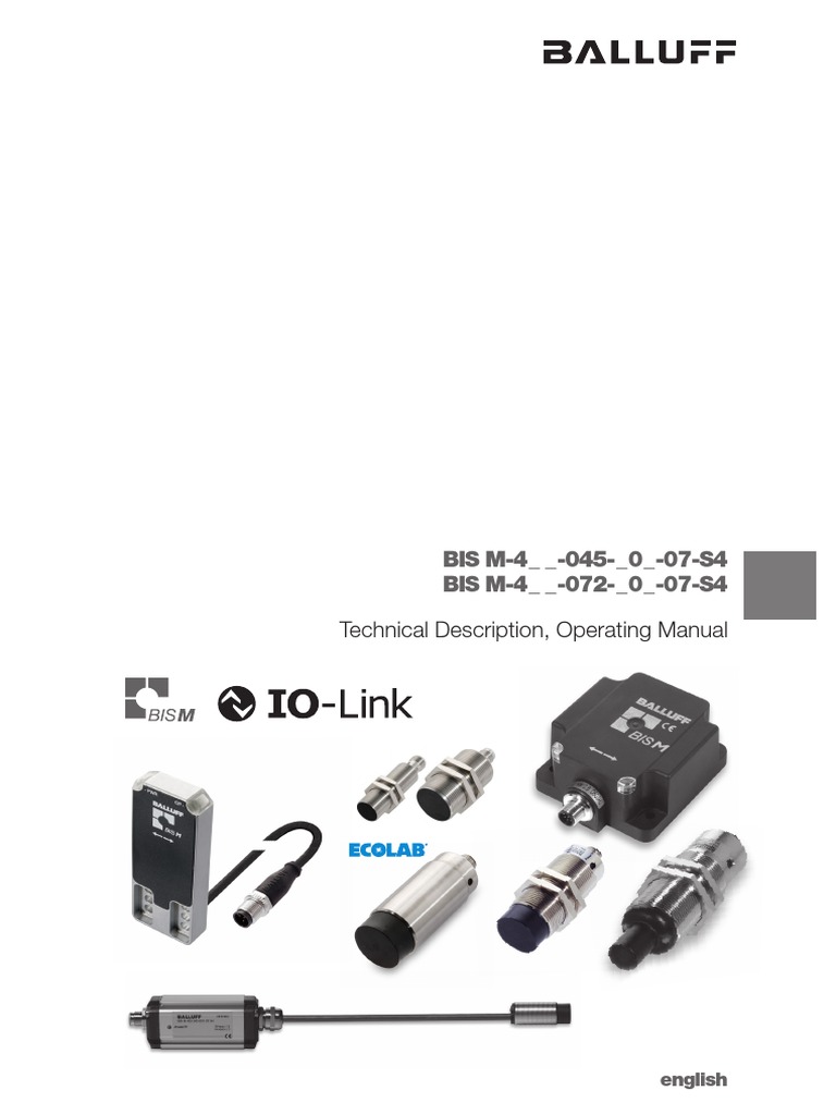 Technical Description, Operating Manual: BIS M-4 - 045 - 0 - 07-S4 BIS ...