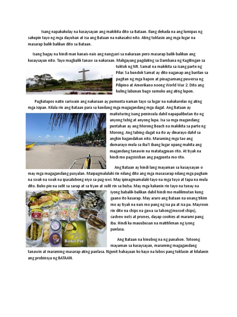 Discover Bataan in The Philippines | PDF