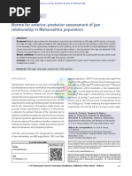 WALA Ridge Assessment | PDF | Orthodontics | Periodontology