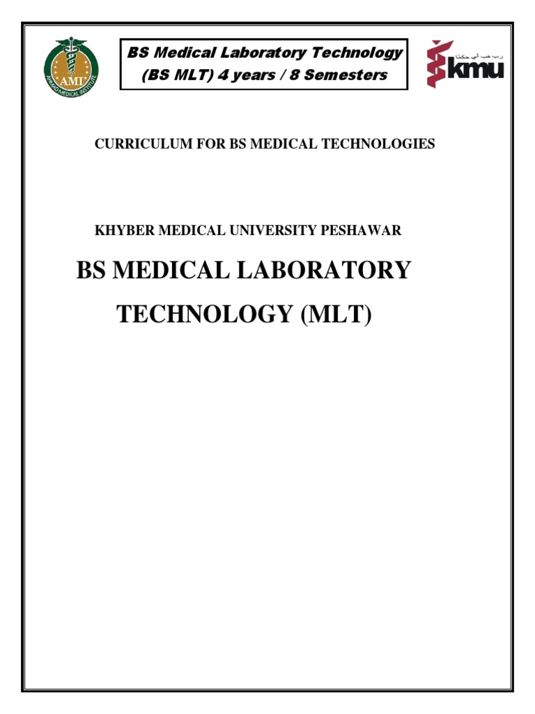 Curriculum for a Four-Year Bachelor of Science in Medical Laboratory ...