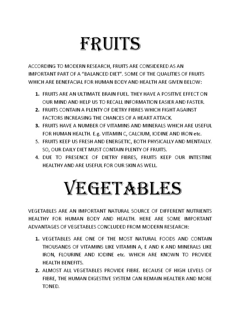 List of Different Types of Food | PDF | Milk | Dietary Fiber