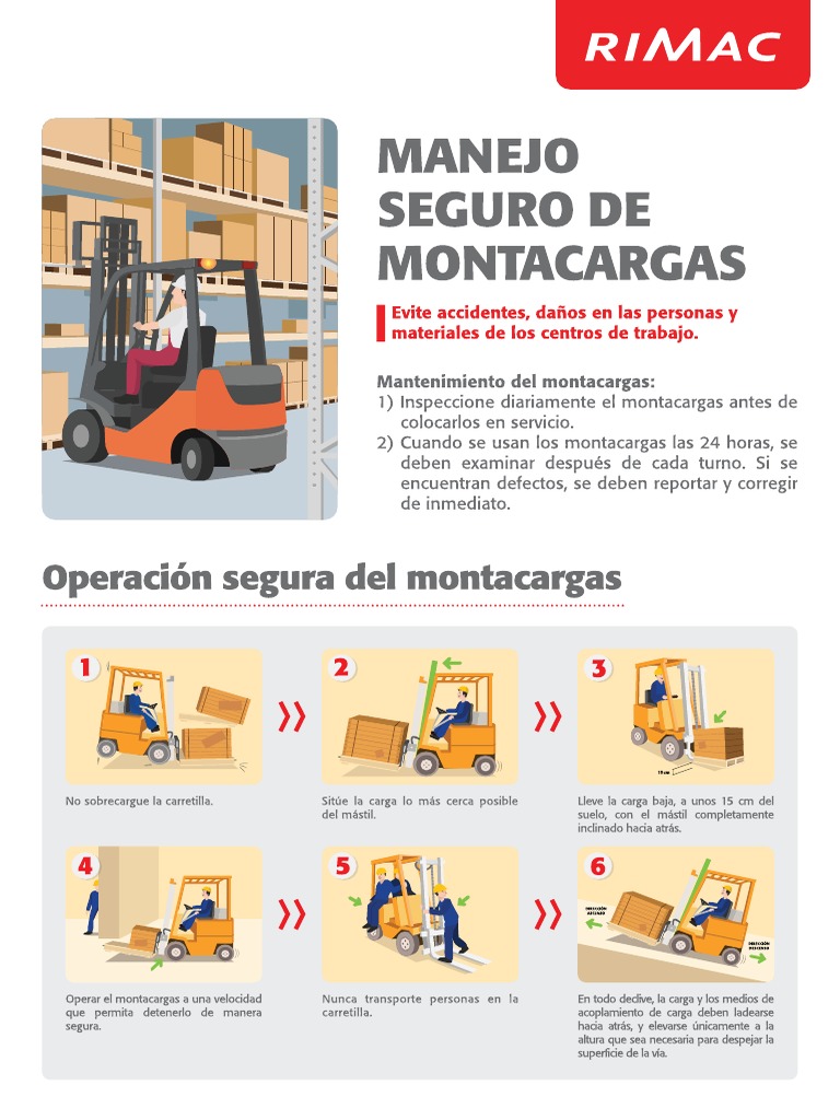 Manejo de Montacargas | PDF