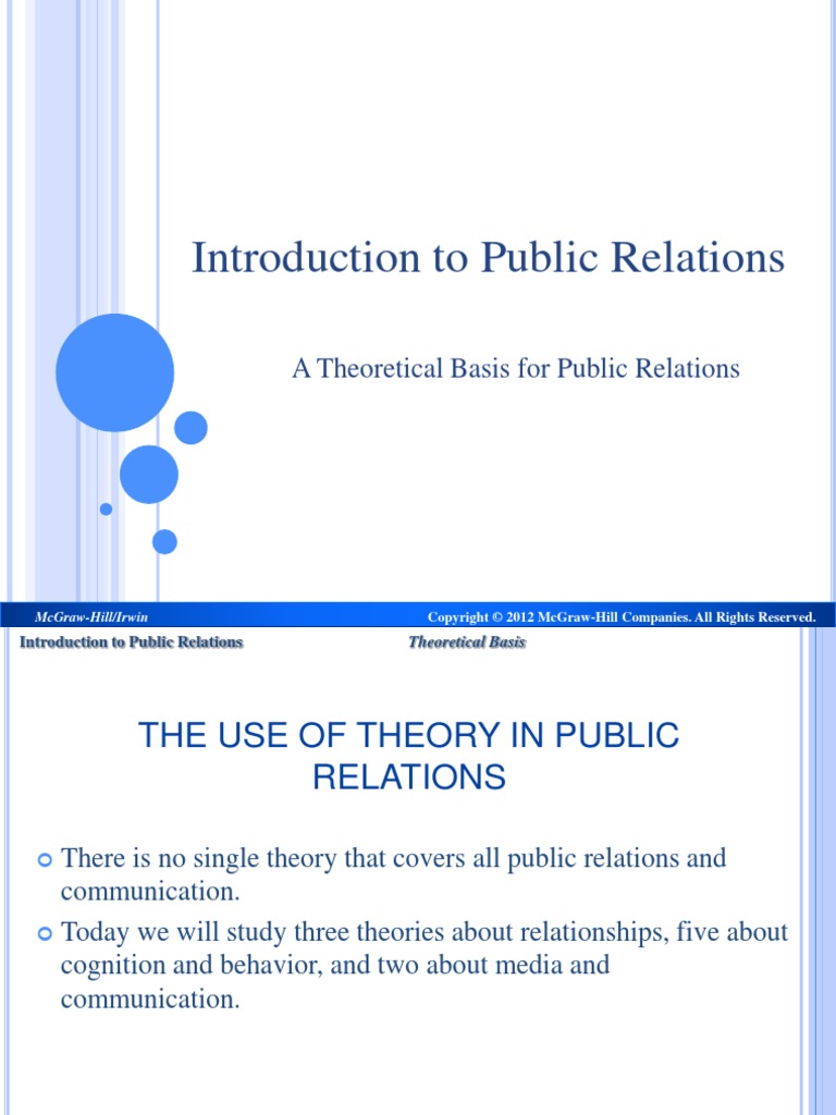 Understanding PR Theory | PDF | Public Relations | Social Science